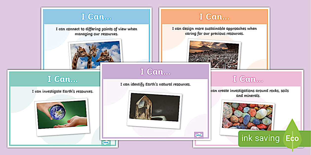 STEM IU Yr 3 Rocks, Rocks, Rocks I Can Statements - Twinkl