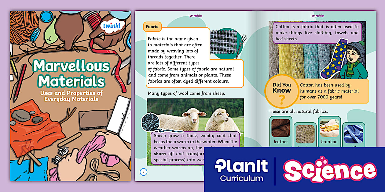 Year 2 Use of Everyday Materials eBook | Twinkl - Twinkl