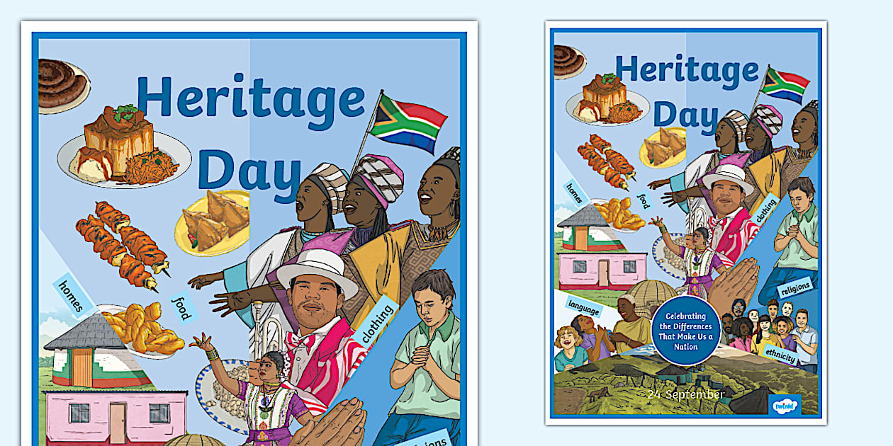 Heritage Day Poster - Twinkl South Africa