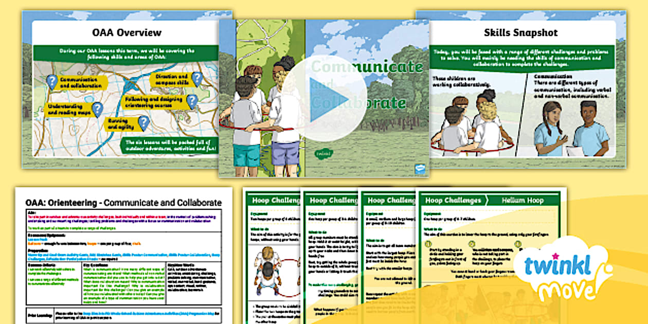 Outdoor Learning KS2 - Introduction to Orienteering - Year 5