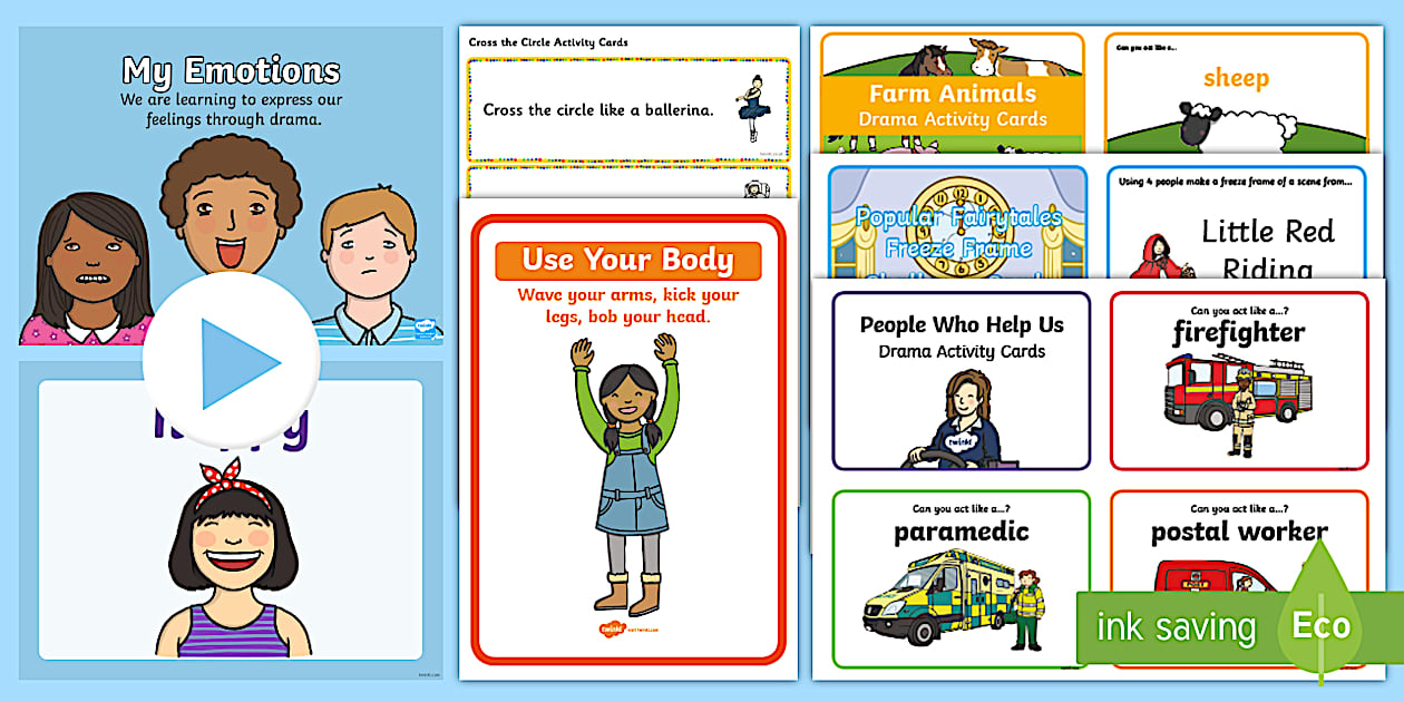 CFE Early Level Expressive Arts Drama Skills Resource Pack