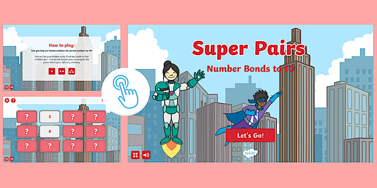 Interactive Maths Games Year 1 - KS1 - Primary Resource