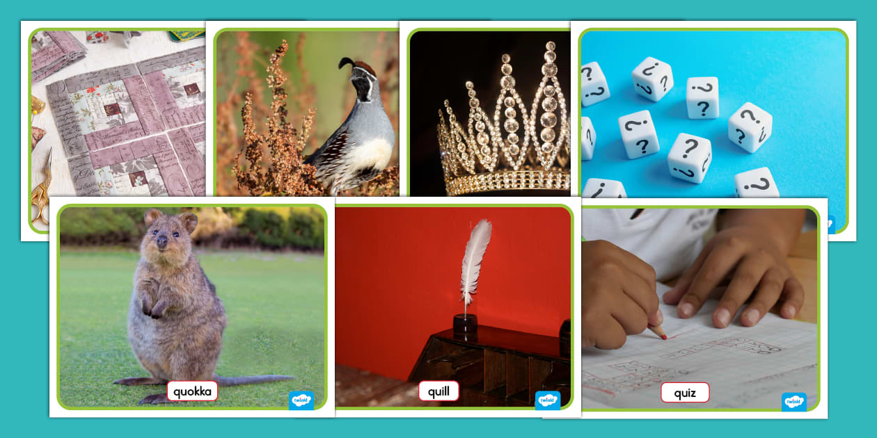 Things That Start With Q Photos (teacher made) - Twinkl
