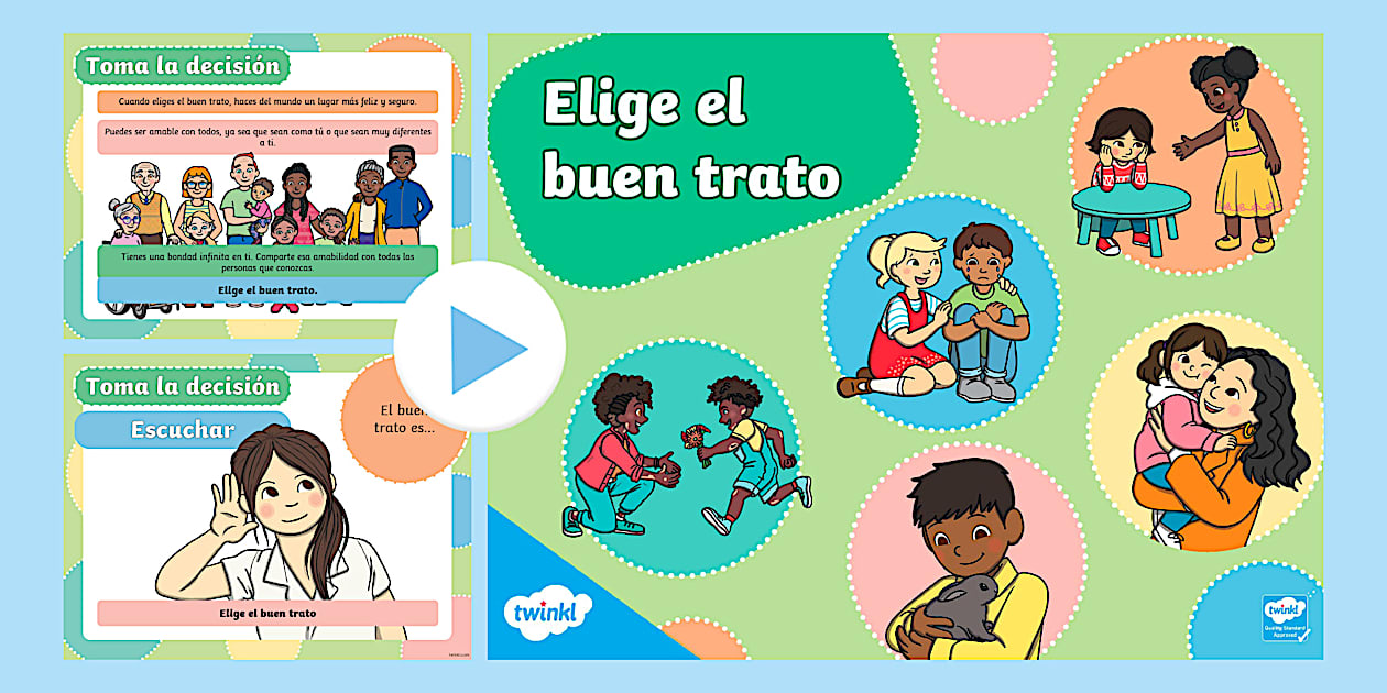 Powerpoint: El buen trato | Recursos Educativos Twinkl