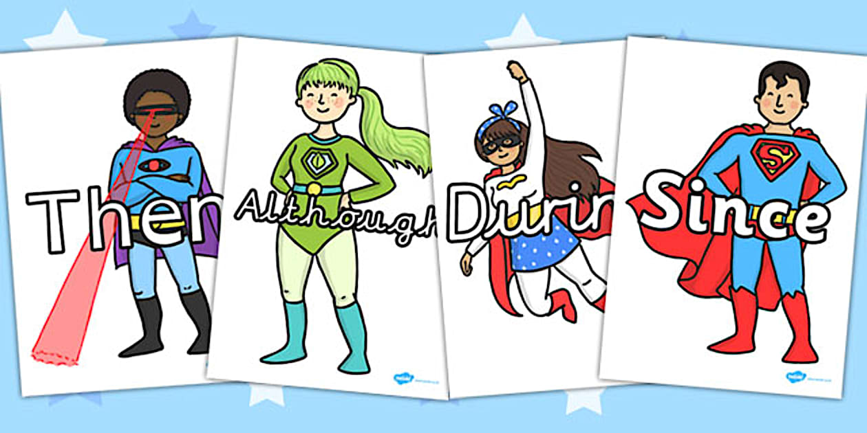 Sentence Starters on Superheroes (teacher made) - Twinkl