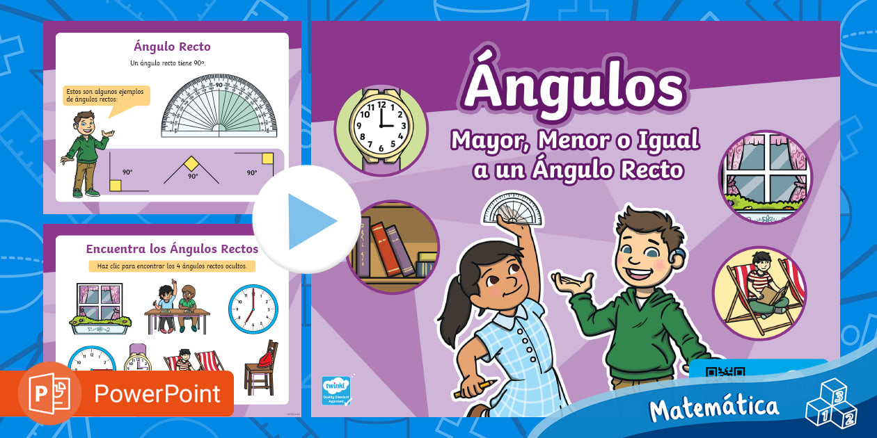 ángulos | información | 3º Básico | matemática / powerpoint