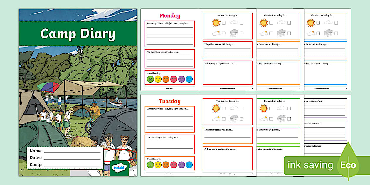 Camp Activity | Booklet | Classroom Management | Twinkl