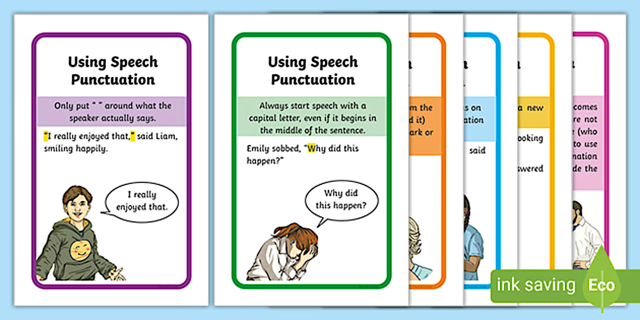 Direct Speech Punctuation IKEA Tolsby/Fiestad Frame - Twinkl