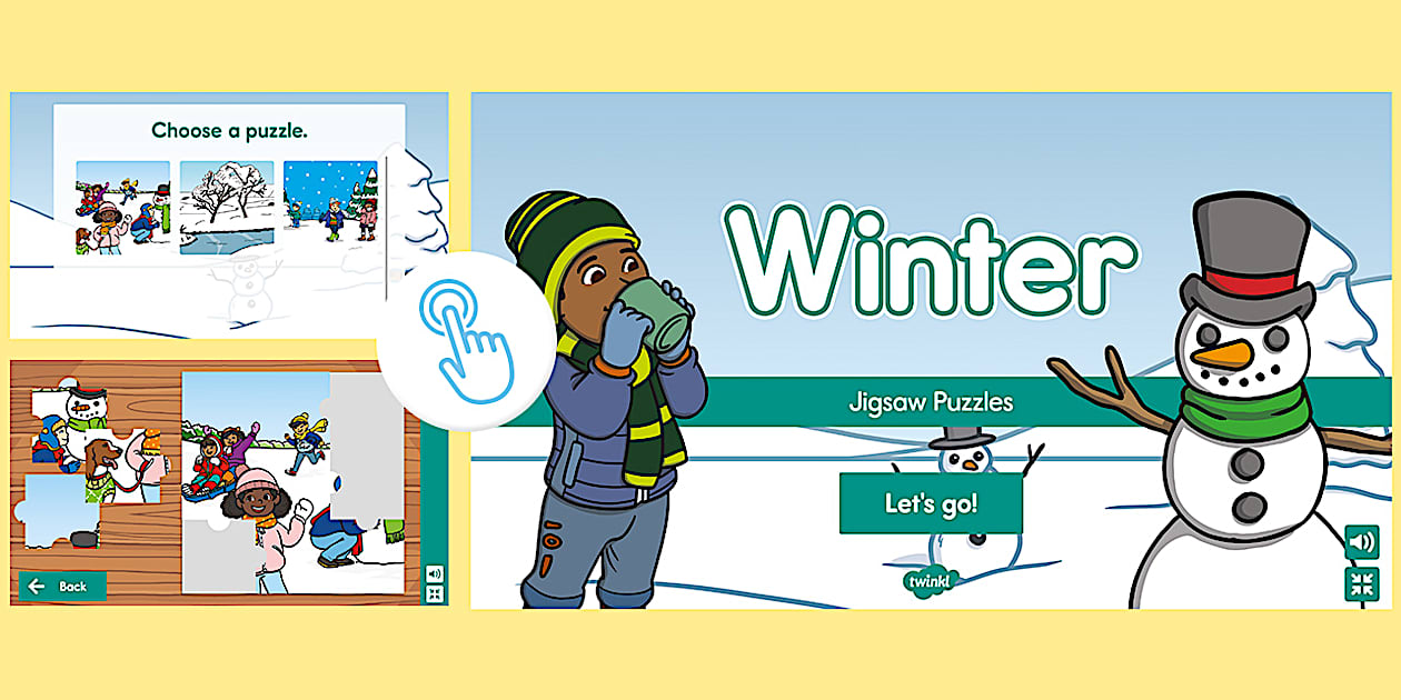 Winter Jigsaw Puzzle | Resource | Twinkl USA