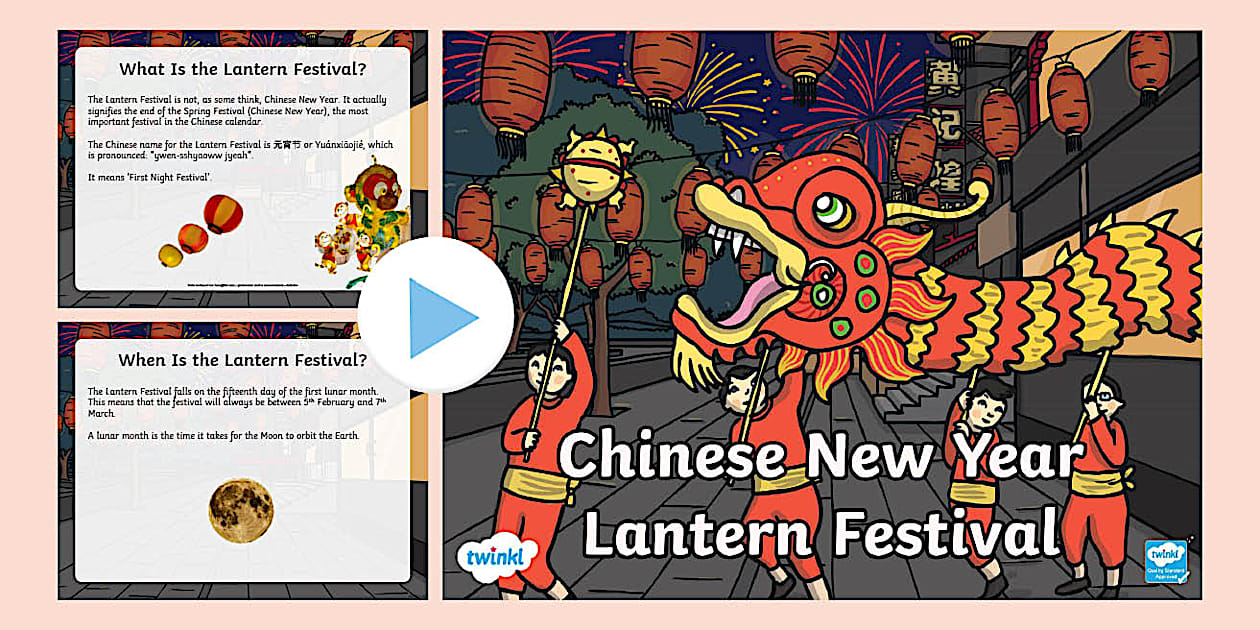 Chinese New Year Lantern Festival KS2 PowerPoint - Twinkl