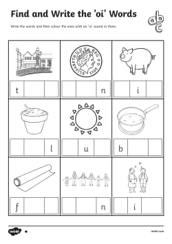 OI Worksheets - Primary Resources (teacher made)