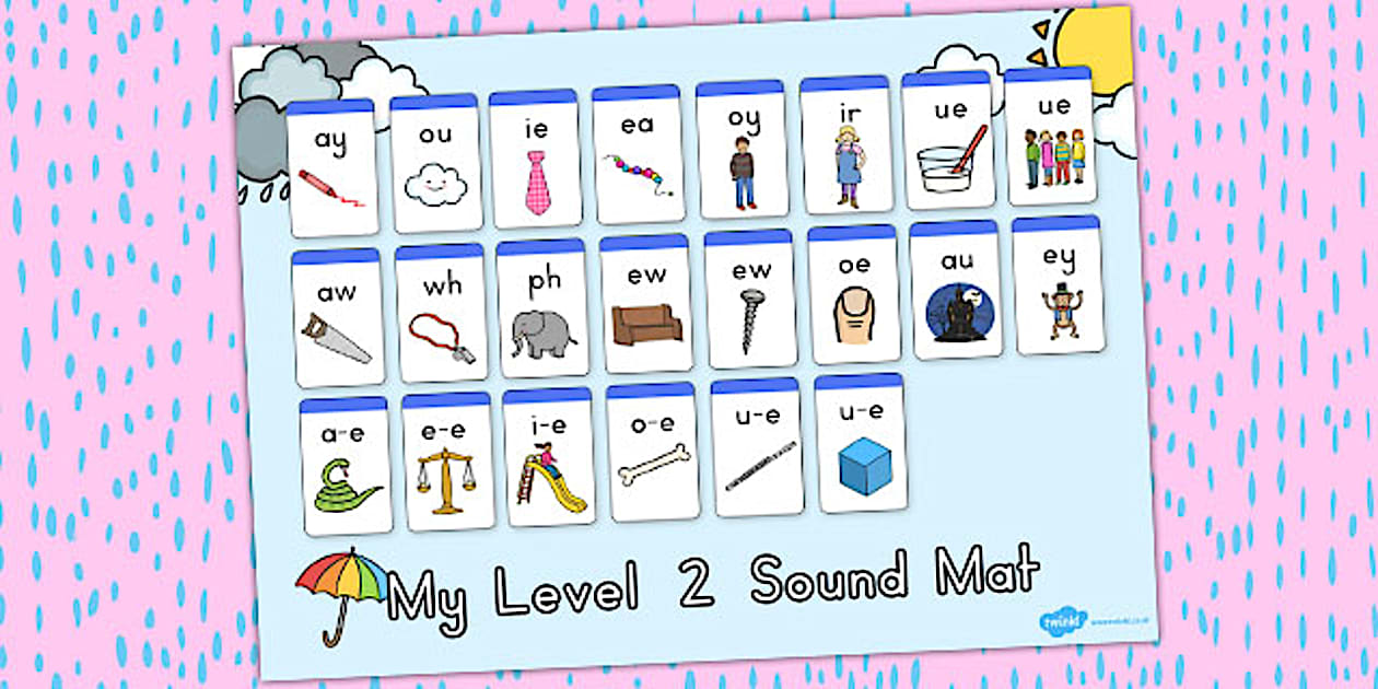 Winter Themed Level 2 Sound Mats