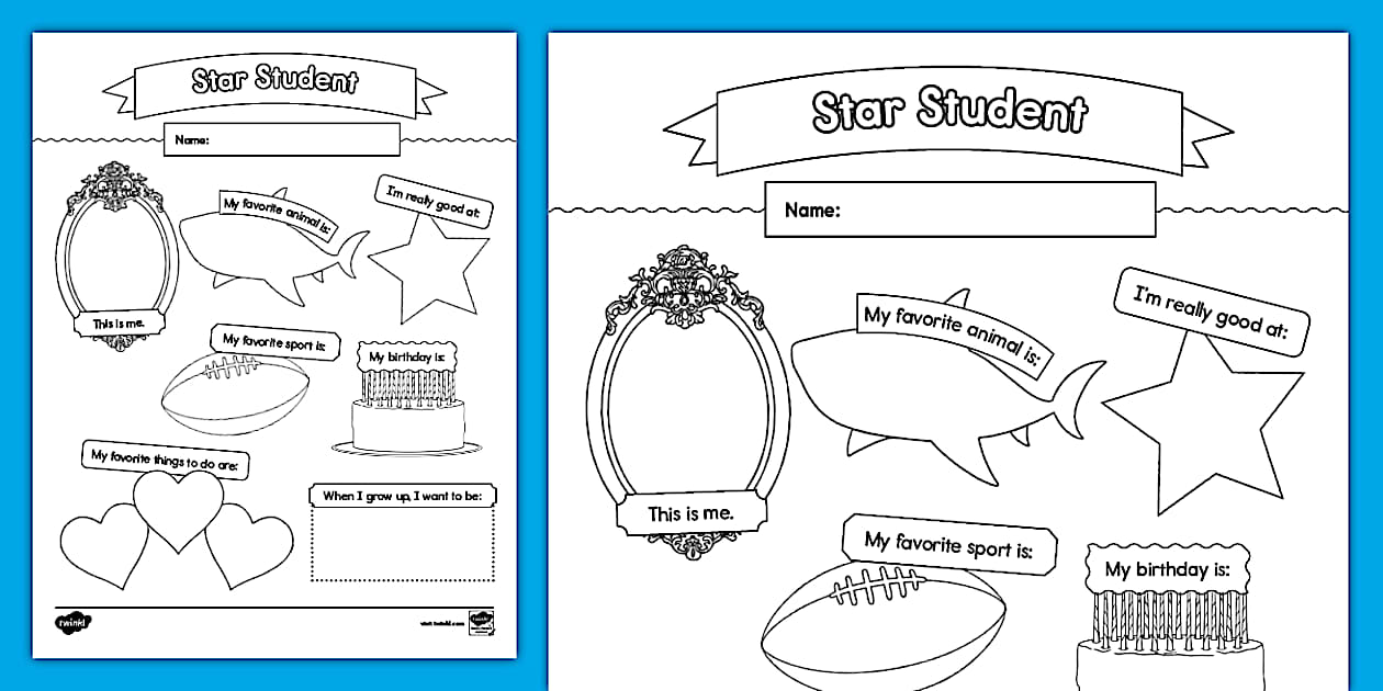 Star Student Poster (Teacher-Made) - Twinkl