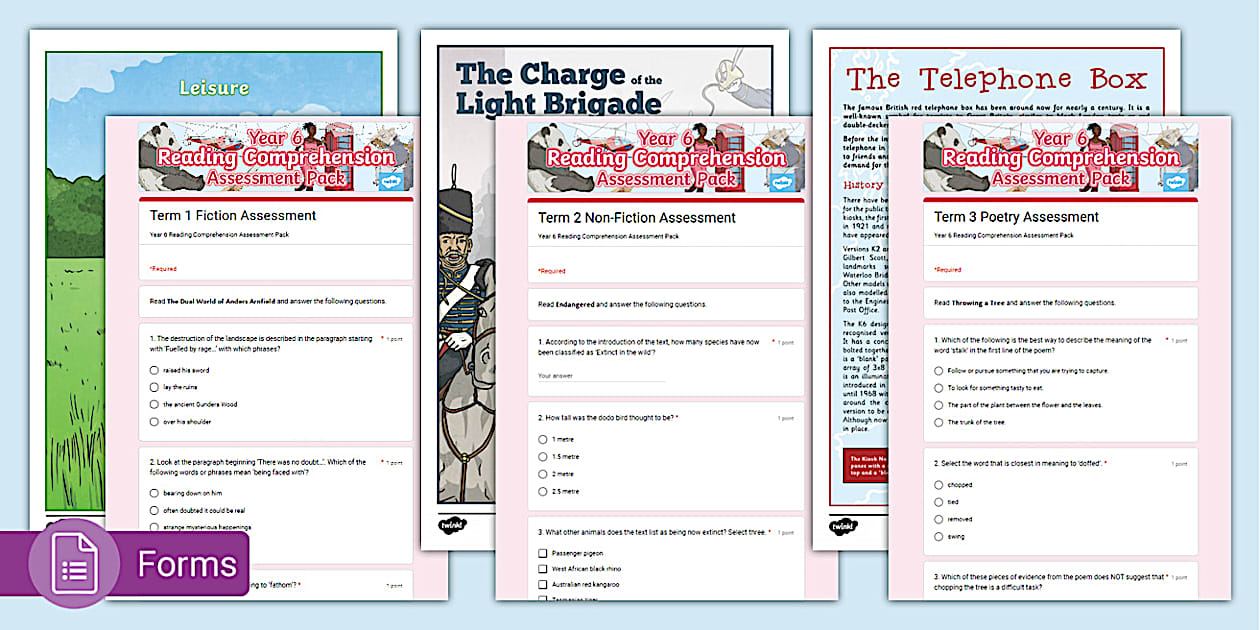 Short Reading Comprehension Passages | Year 6 | Twinkl