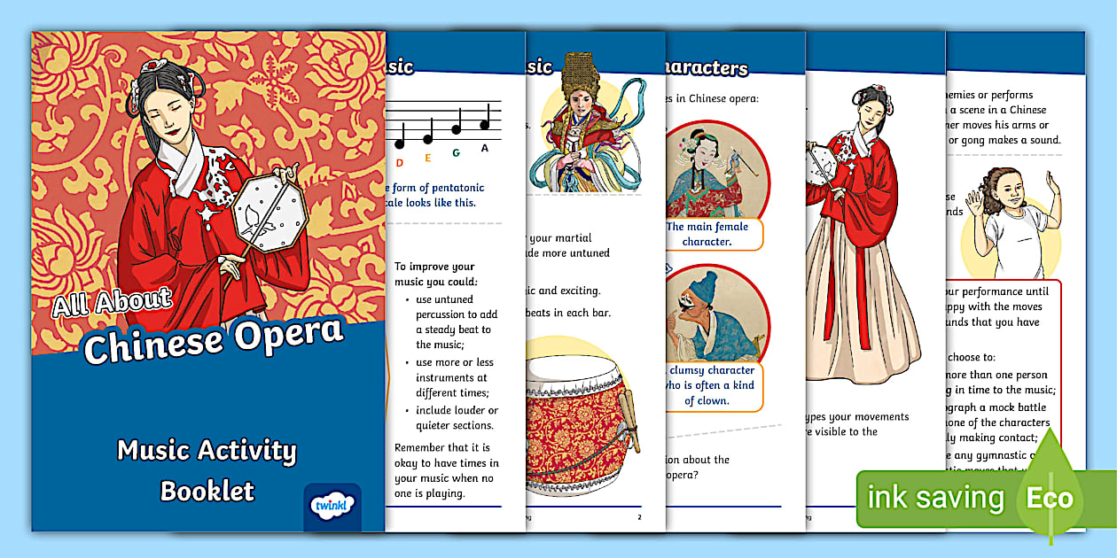 👉 KS2 All About Chinese Opera Music Activity - Twinkl