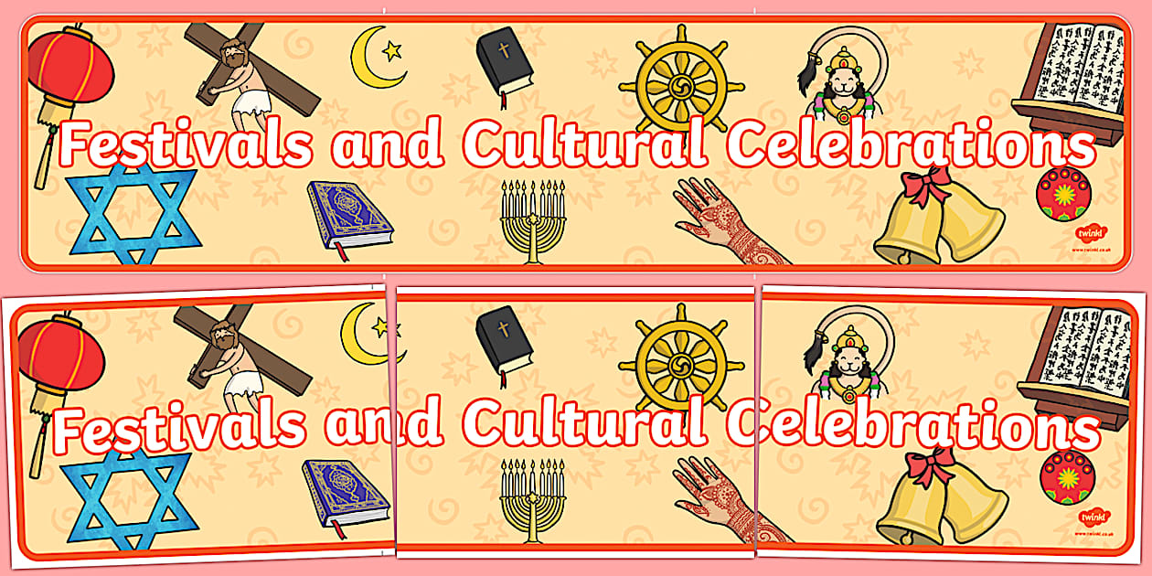 👉 Festivals and Cultural Celebrations Display Banner