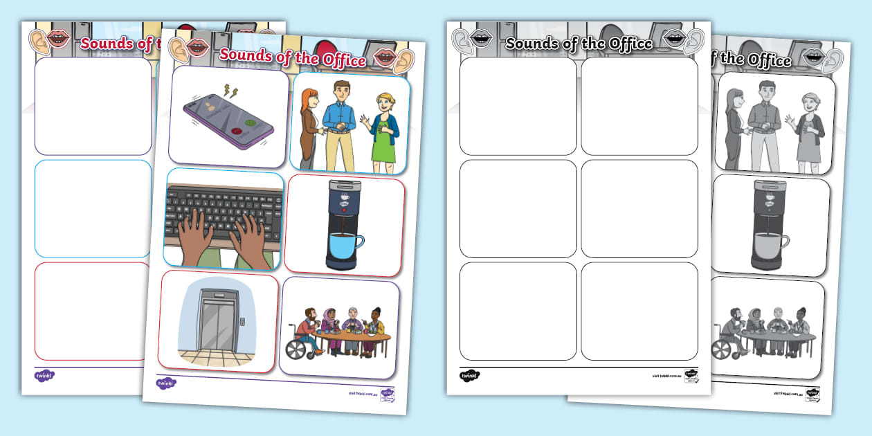 Sounds of an Office Drama Activity (teacher made) - Twinkl