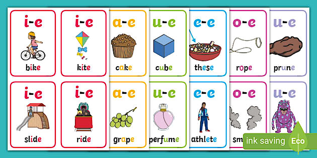NSW Split Digraph Flashcards (teacher made) - Twinkl