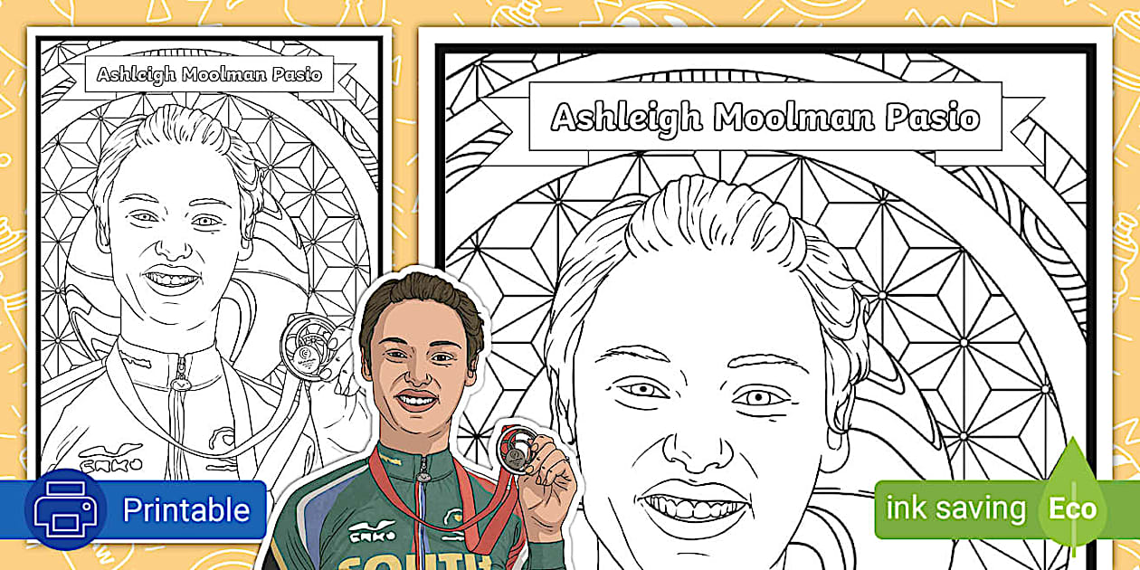 Ashleigh Moolman Pasio Mindfulness Colouring | Twinkl SA