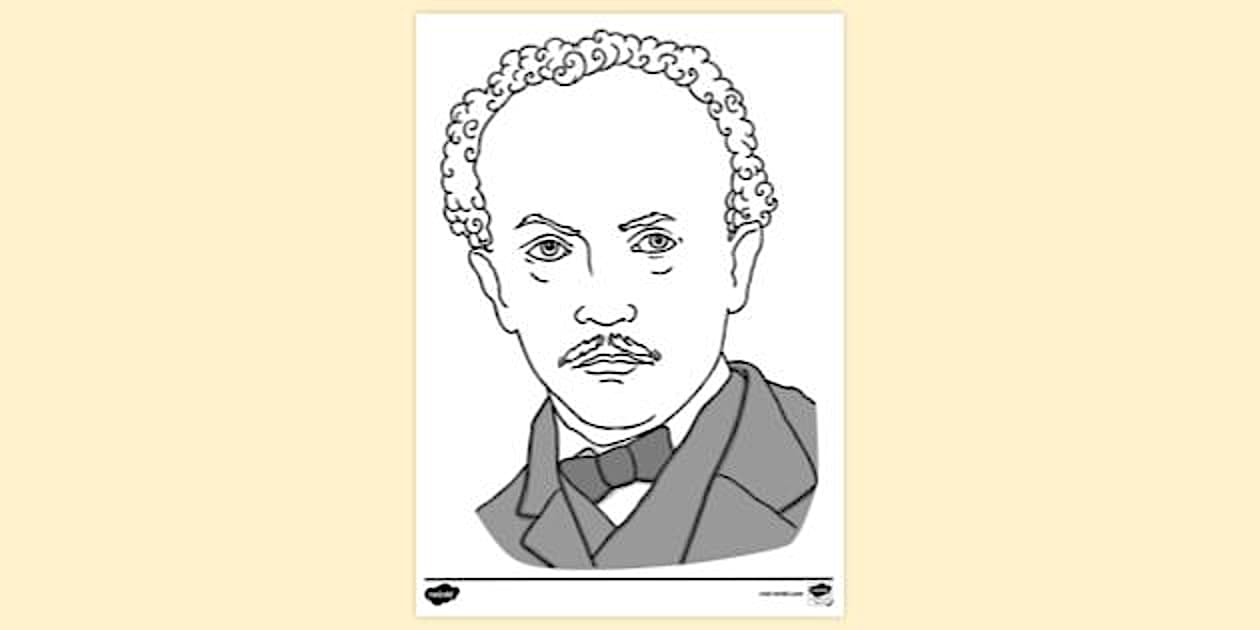 Richard Strauss Colouring Sheet | Colouring Sheets - Twinkl