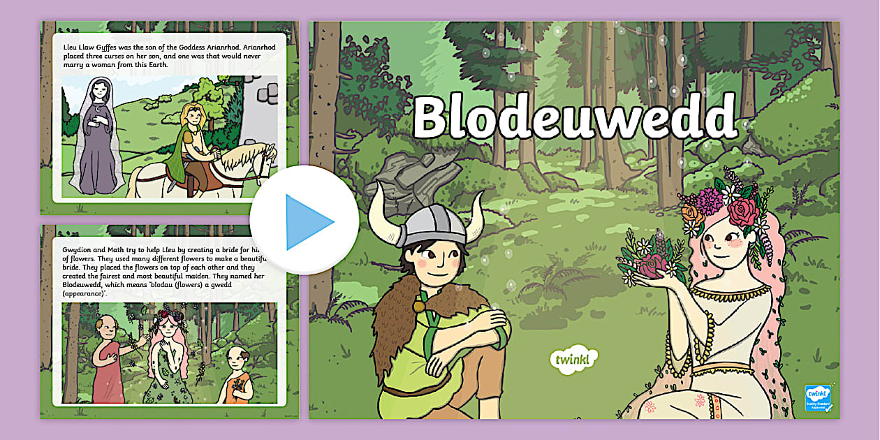 Blodeuwedd Story PowerPoint | Twinkl Resources | Wales
