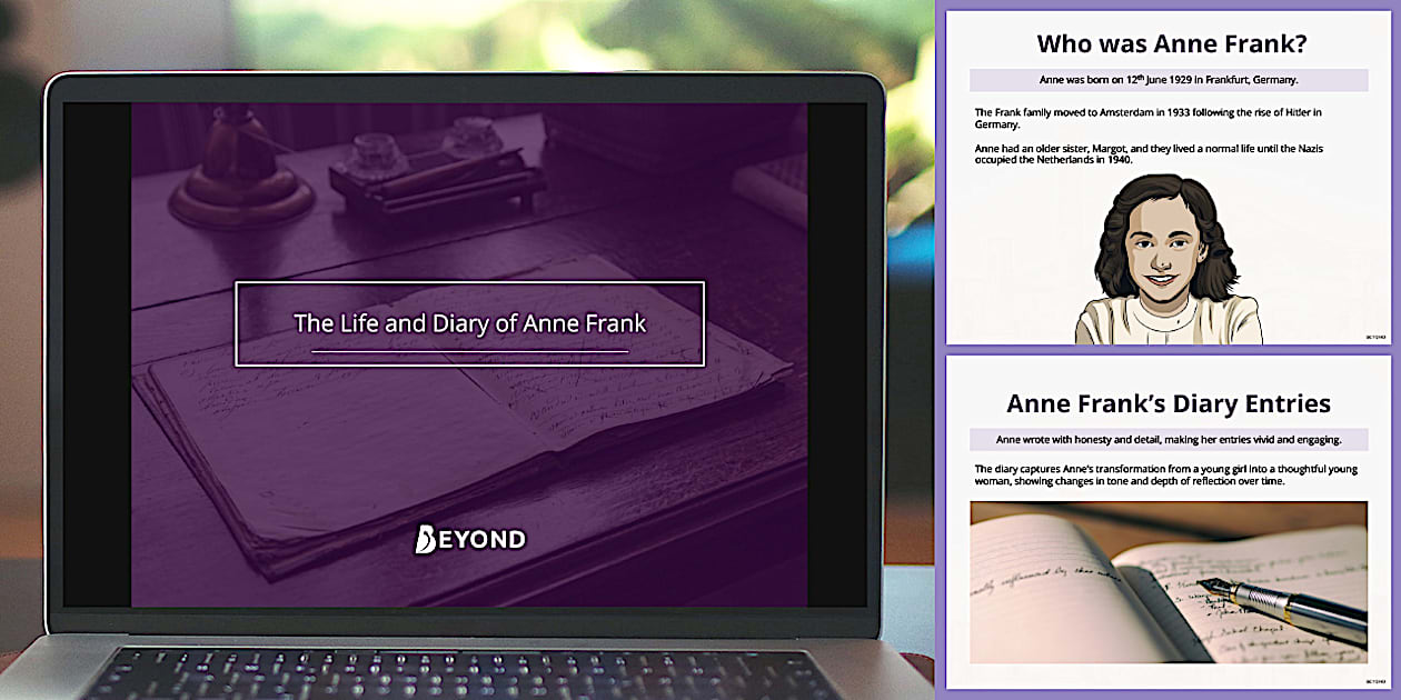 Anne Frank's Diary PowerPoint (Teacher-Made) - Twinkl