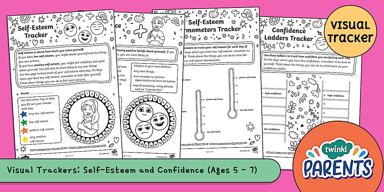 Visual Trackers: Self-Esteem and Confidence (Ages 5 - 7)