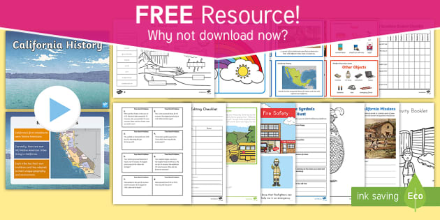FREE California Teaching Pack (Teacher-Made) - Twinkl