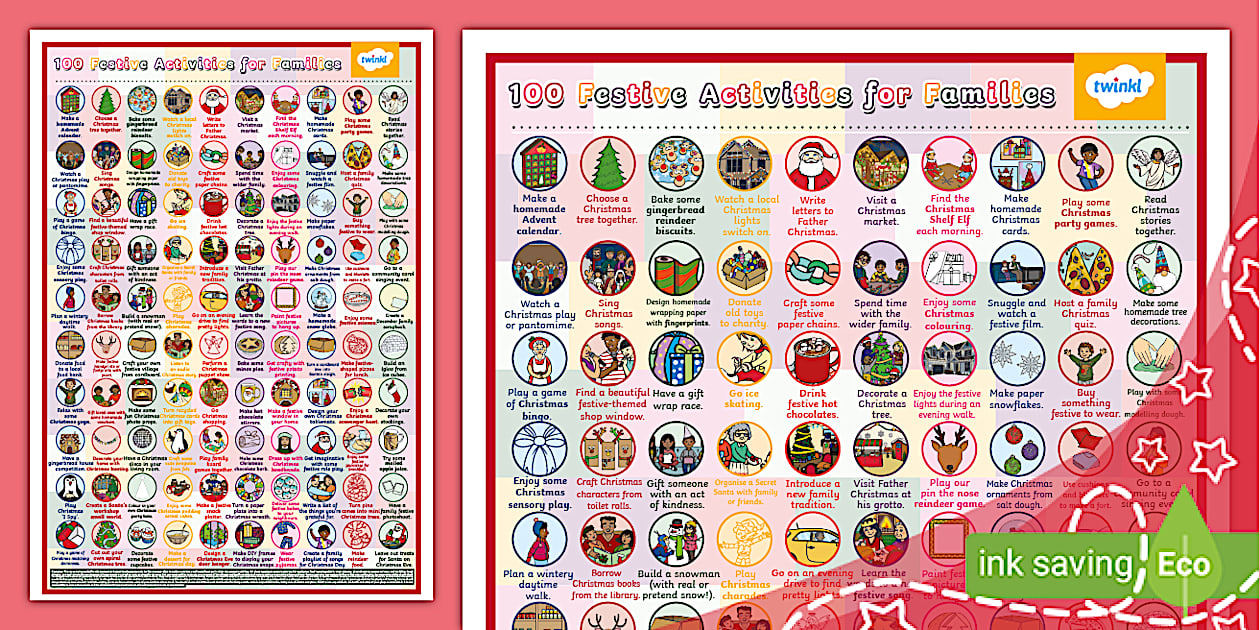 100 Festive Activities for Families