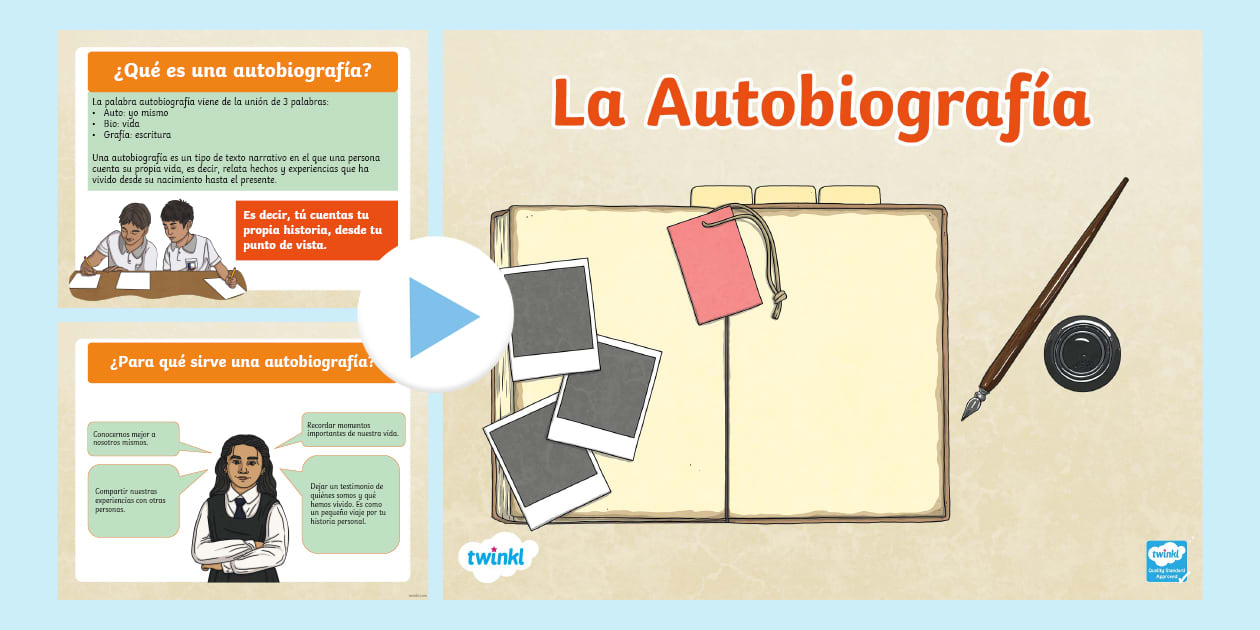 Como iniciar una autobiografía - escolar - Twinkl Colombia