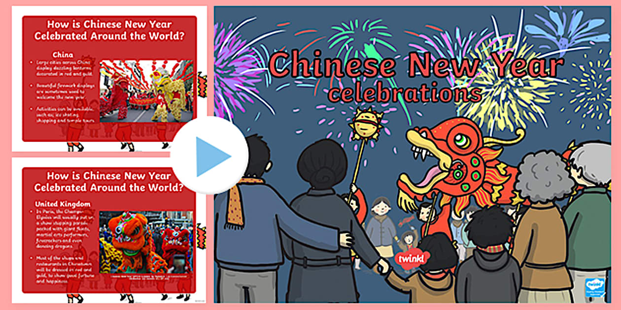 Australia Chinese New Year PowerPoint Celebrations Videos