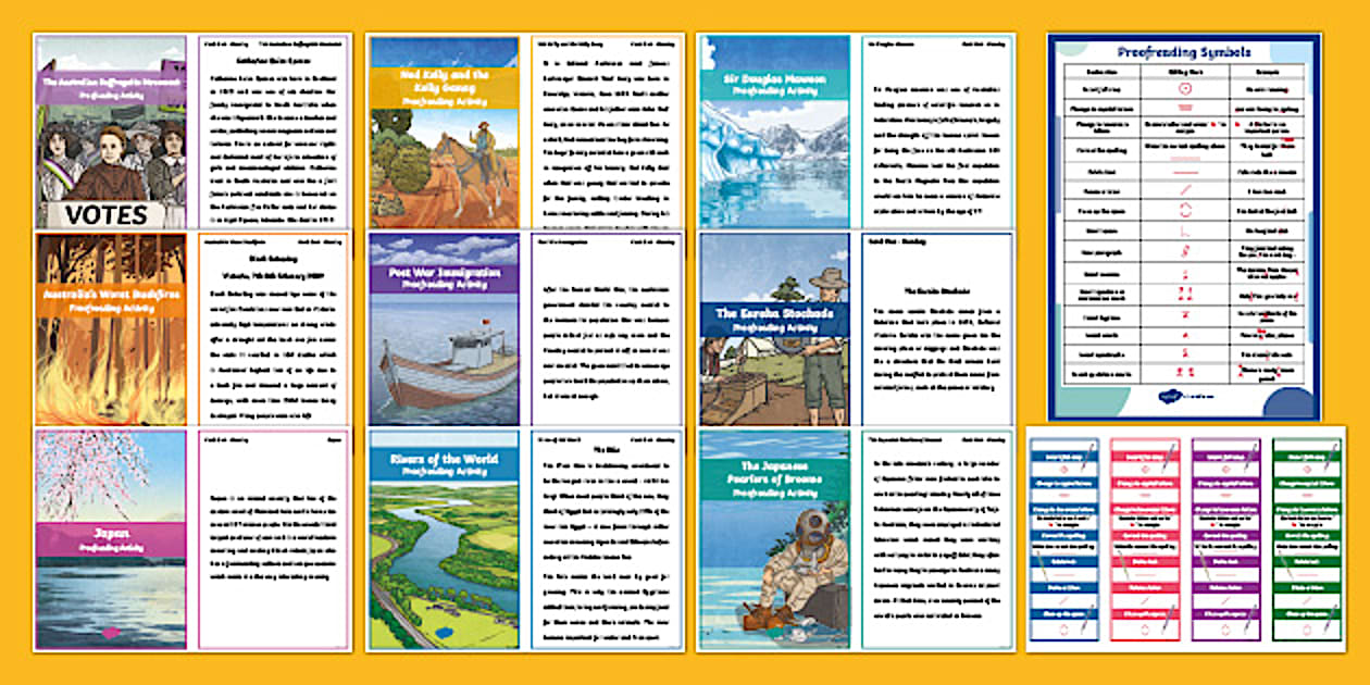 Paragraphs to Proofread Pack – Twinkl