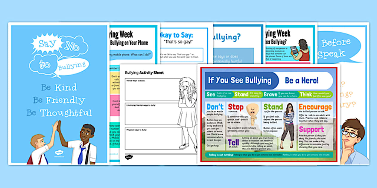 Bullying Resource Pack (teacher made) - Twinkl