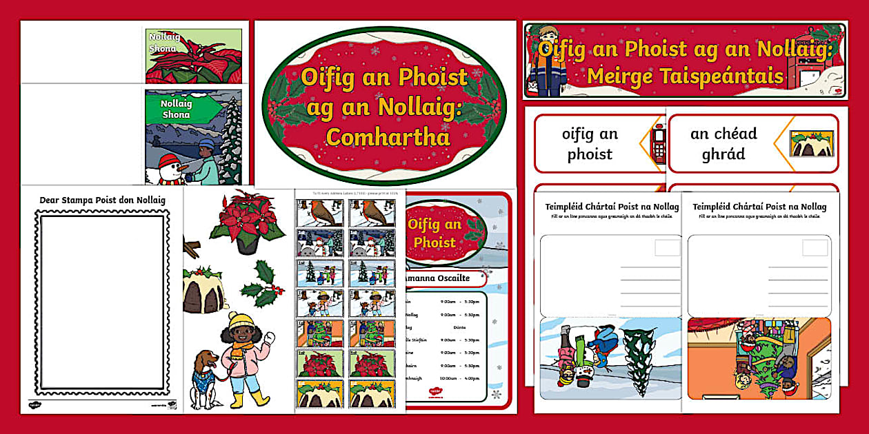 Oifig an Phoist ag an Nollaig: Pacáiste Rólimeartha