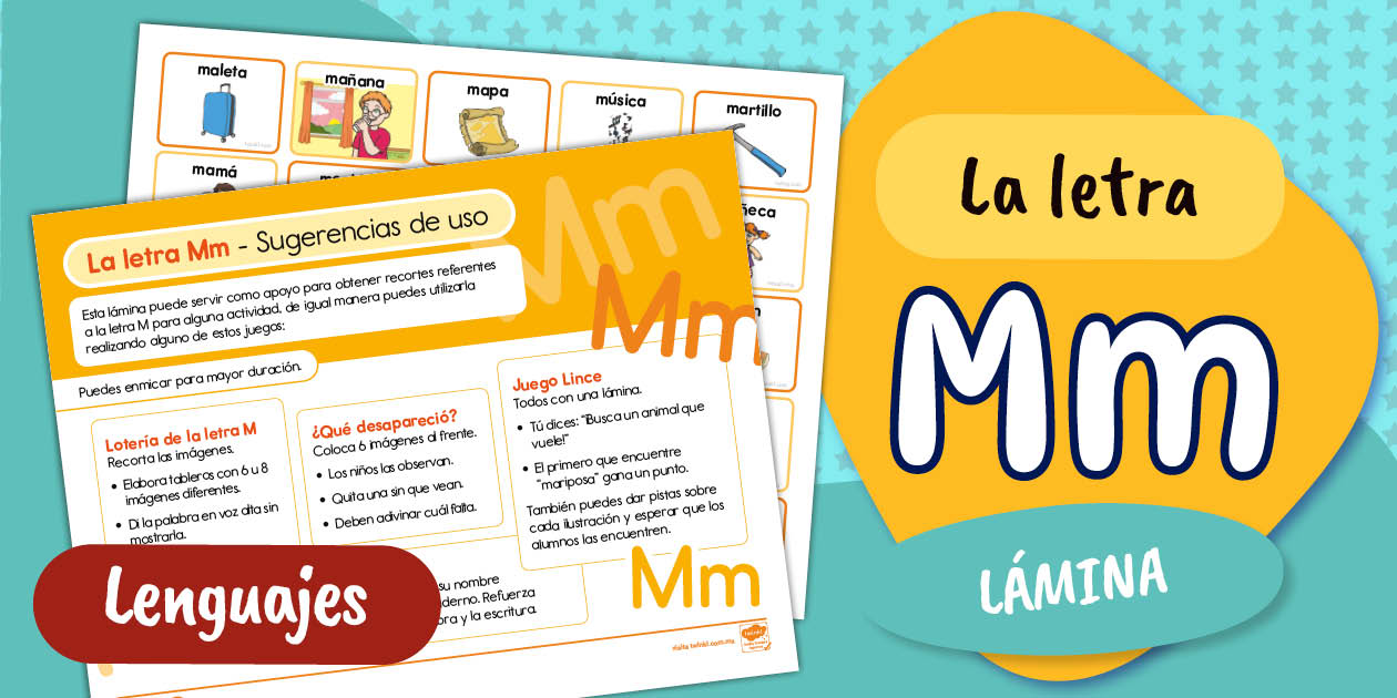 letra m