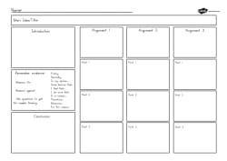 Persuasive Writing Template (teacher made)