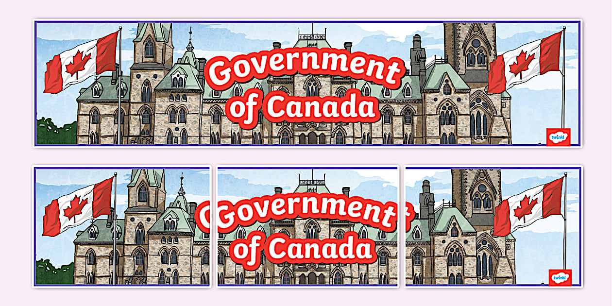 Government of Canada Display Banner (Teacher-Made) - Twinkl