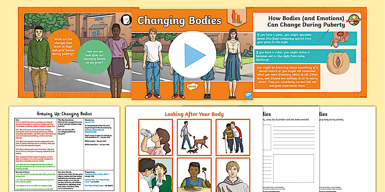 PSHE: UKS2 Growing Up - Lesson Pack 1