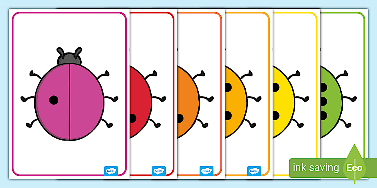 Counting Ladybird Spots to 20 Display Posters (teacher made)