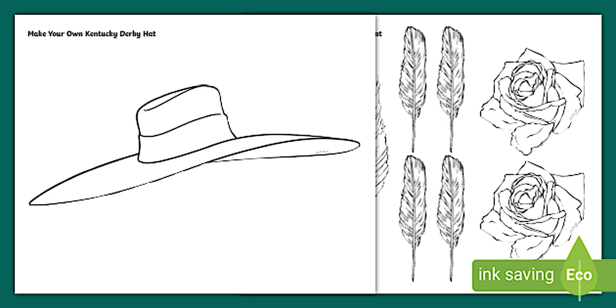 Kentucky Derby Hat Activity | Twinkl USA Resources - Twinkl