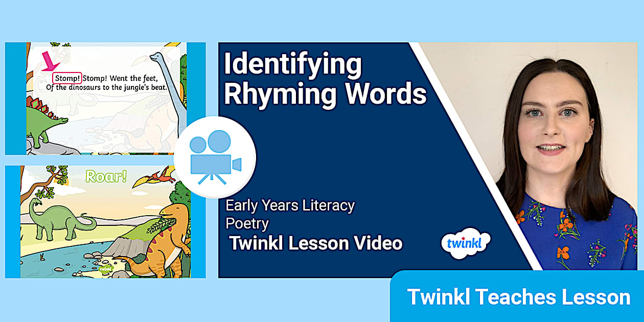 Rhyming & Onomatopoeia in Poems Video Lesson | EYFS Literacy