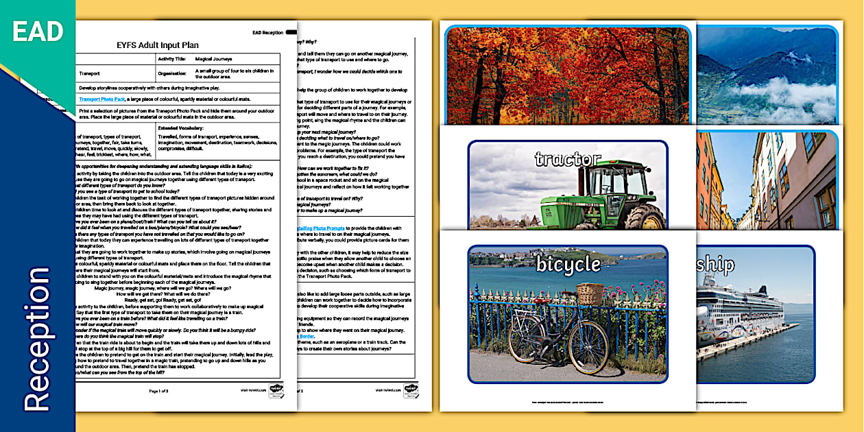 EYFS Magic Carpet Story Game Adult Input Plan and Resource Pack