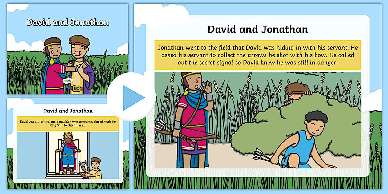 KS1 Bible stories - The friendship of David and Jonathan