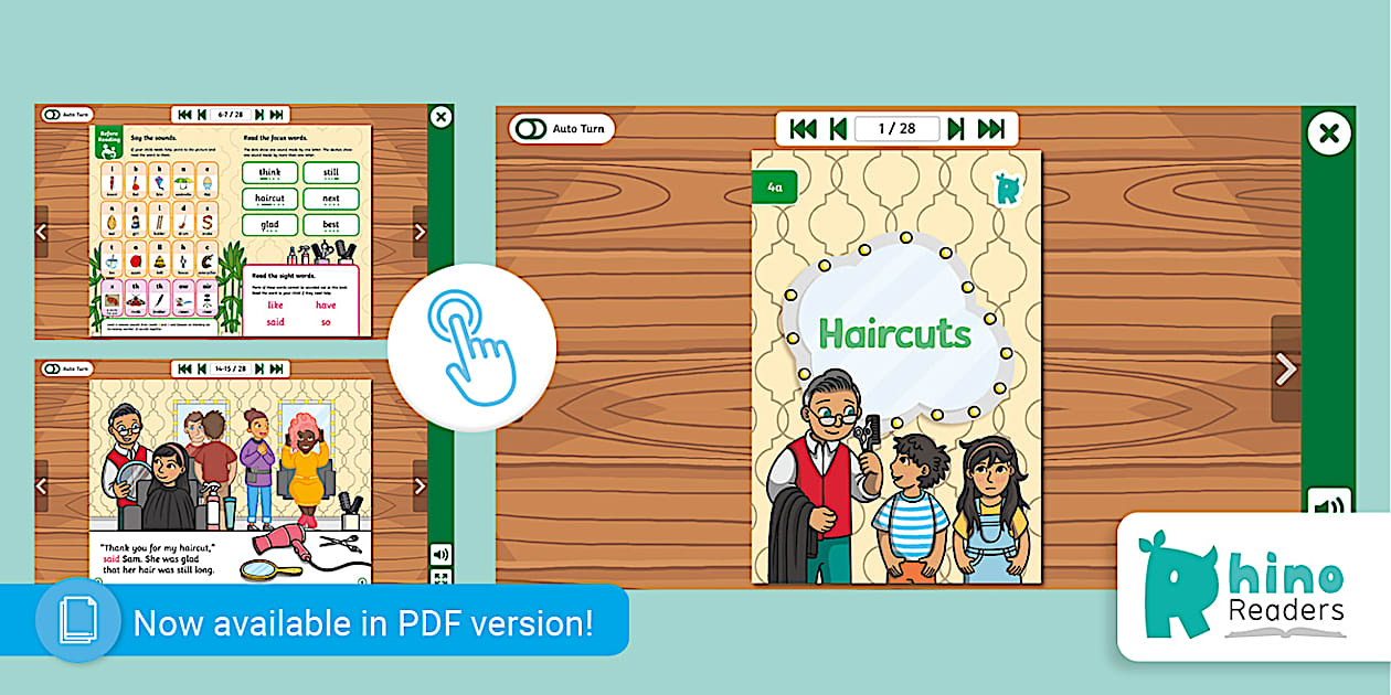 Level 4a Decodable Readers: Haircuts