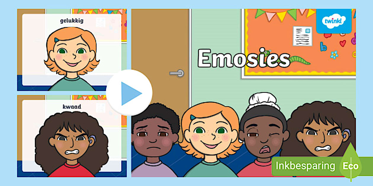 Emosies Powerpoint (teacher made) - Twinkl