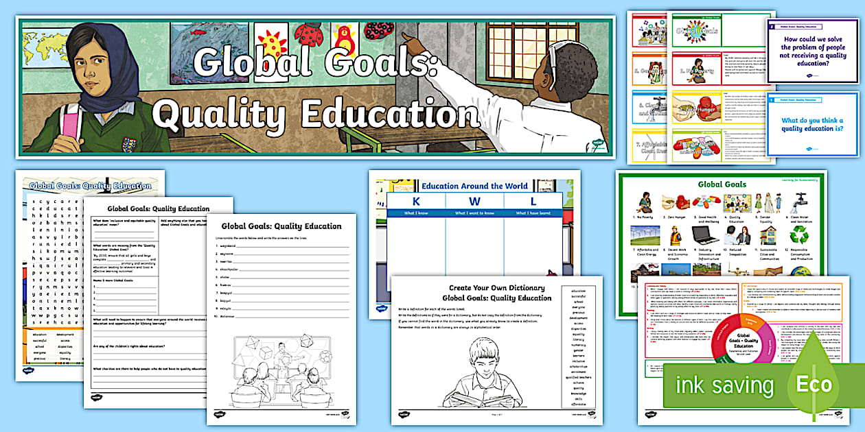 Global Goals Flashcards | Twinkl Resources (teacher made)
