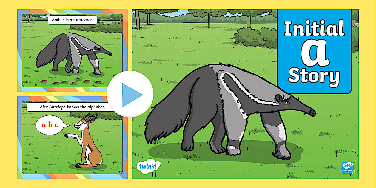 Initial a Story PowerPoint (teacher made) - Twinkl