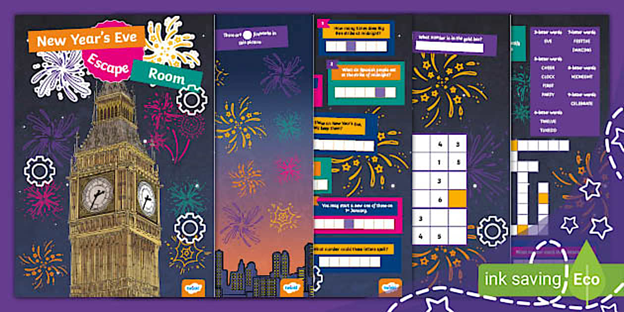 New Year's Eve Escape Room Game