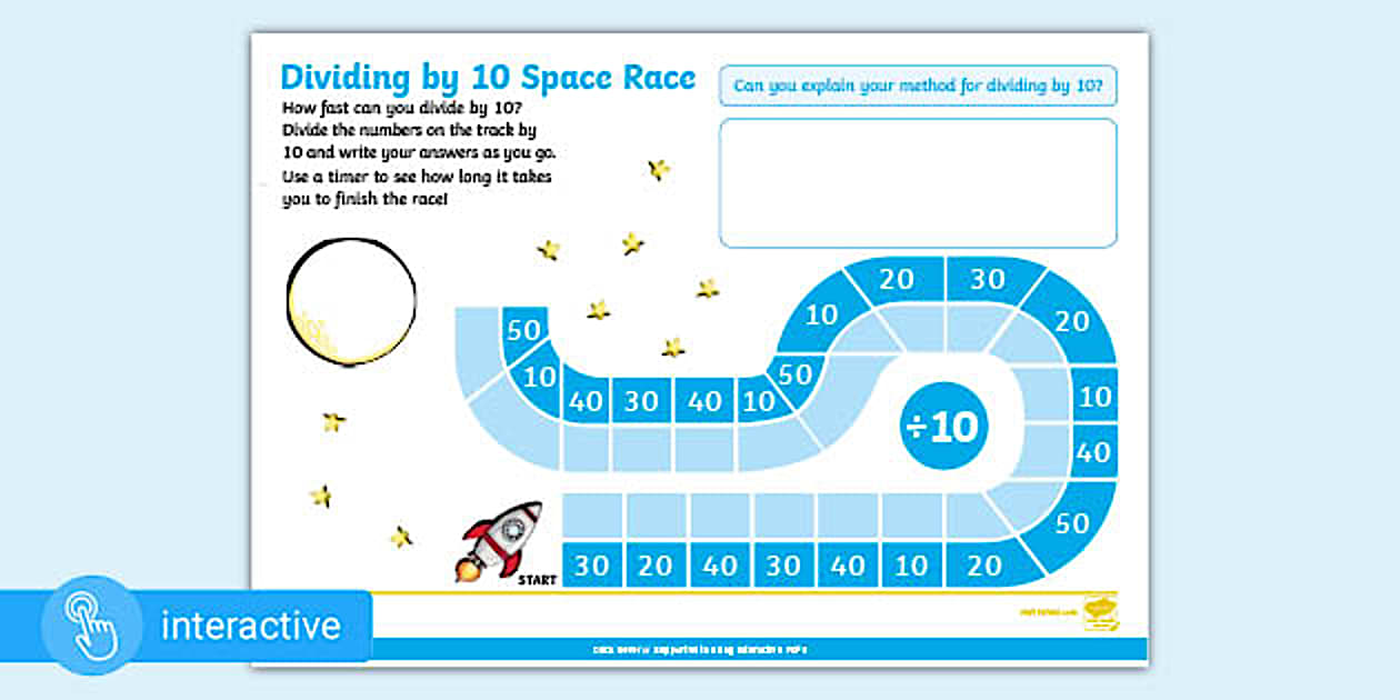 👉 Interactive PDF: White Rose Math Supporting Y2: Divide by 10