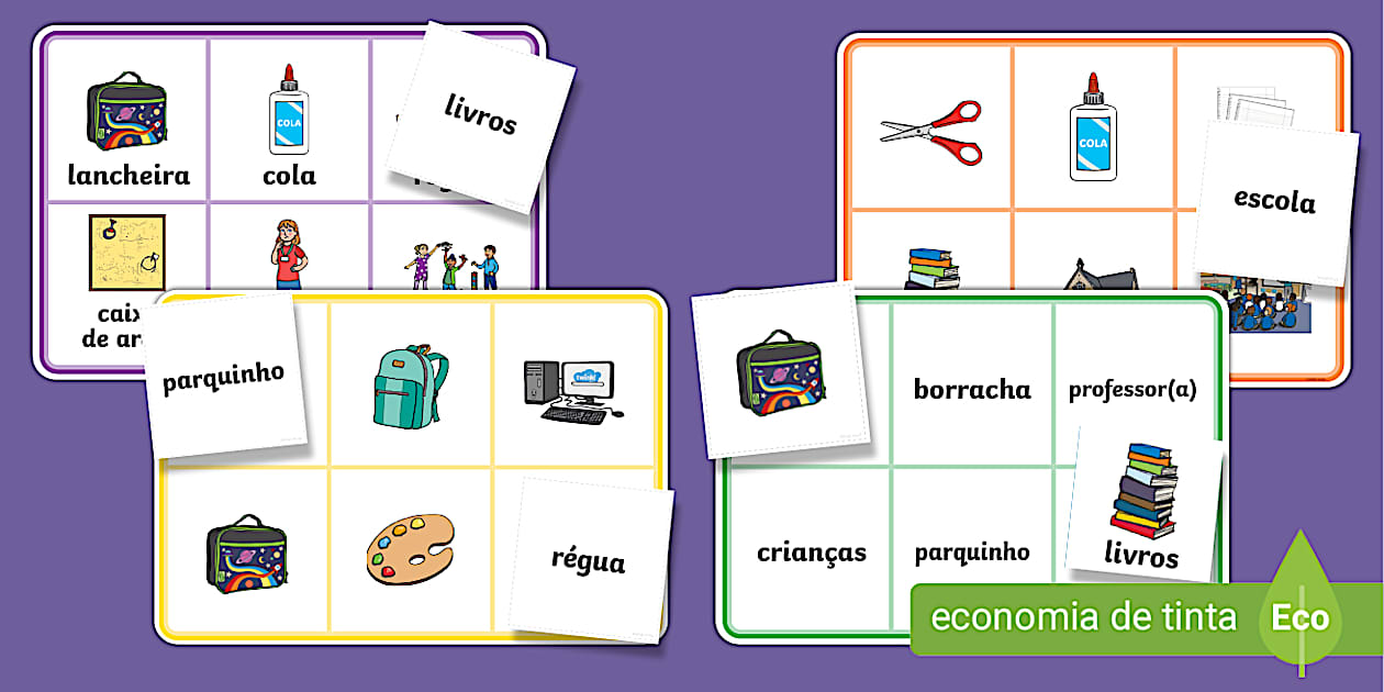 Bingo - Volta às aulas (teacher made) - Twinkl